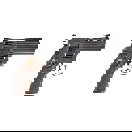 COLT Python 357 Mag 5ʺ 6rd - Black & Walnut | KYGUNCO