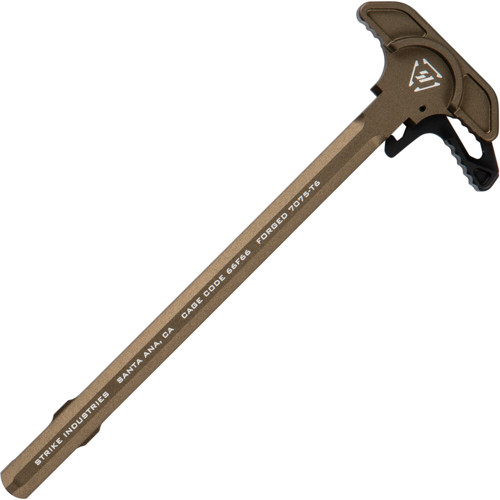 STRIKE INDUSTRIES Charging Handle with Extended Latch .223/5.56 FDE ...
