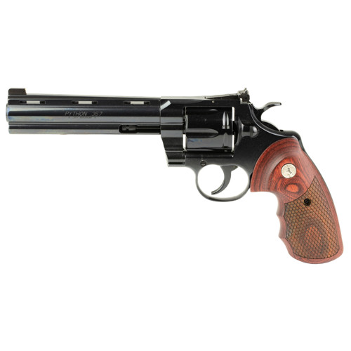 COLT Python 357 Mag 6ʺ 6rd - Blue & Walnut | KYGUNCO