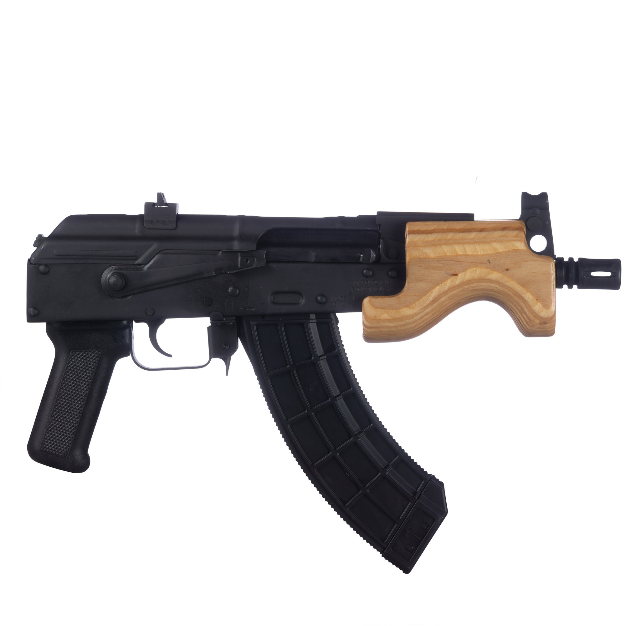 Micro Draco AK Pistol 7.62x39 6" 30rd - Black | KYGUNCO