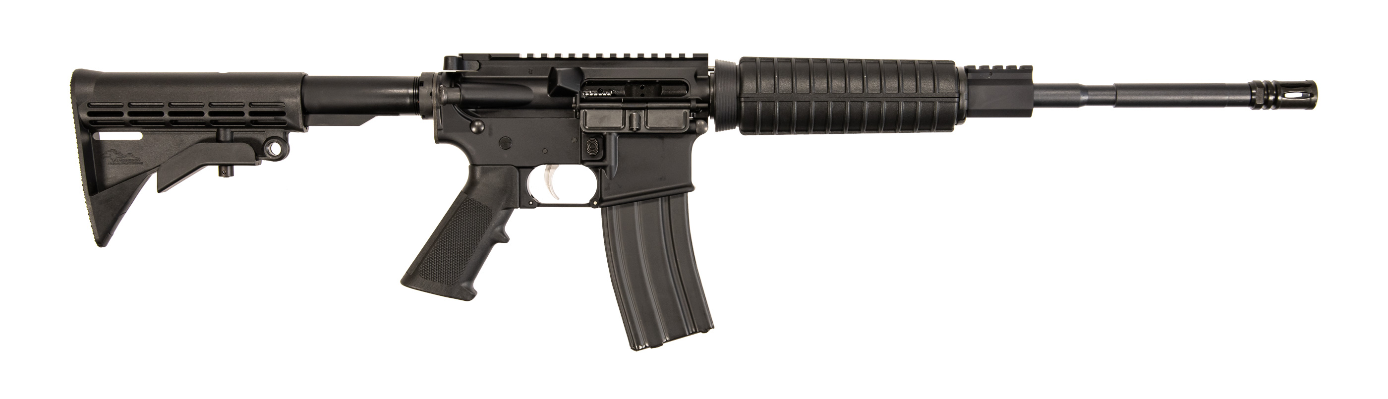 ANDERSON AM-15 5.56 NATO 16" 30rd Semi-Auto AR15 Rifle - Black | KYGUNCO