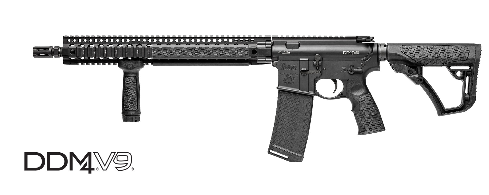DANIEL DEFENSE DDM4 V9 Carbine 5.56 NATO 16" 30rd Semi-Auto AR15 Rifle ...