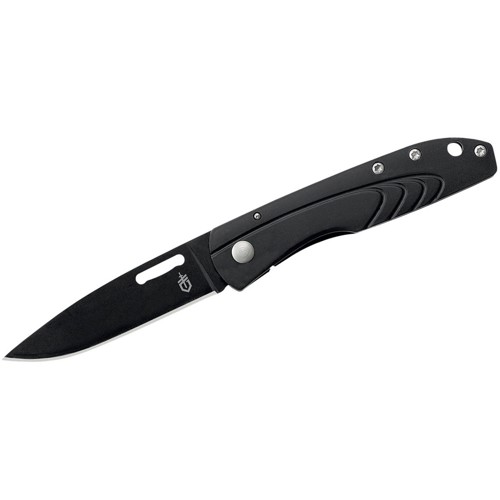 GERBER STL 2.0 Folding Knife 2.1ʺ Drop Point Blade | Black Stainless ...