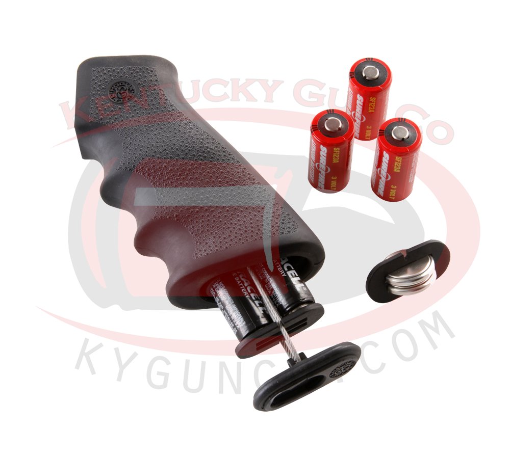 HOGUE AR-15/M-16 Rubber Grip Black with Storage Kit | KYGUNCO
