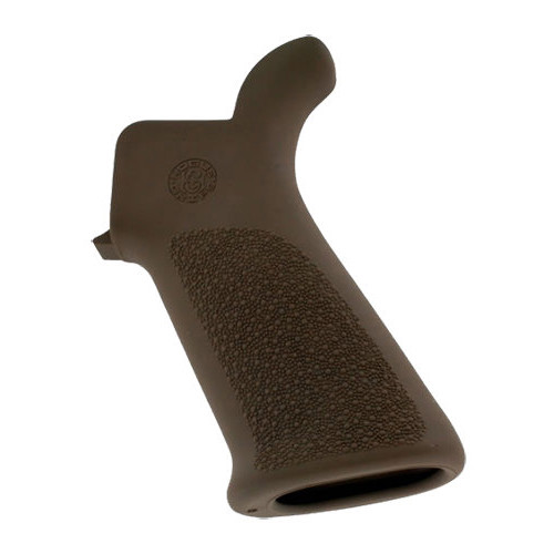 HOGUE AR-15/M-16 Rubber Grip Bvrtl No Finger Grv FDE | KYGUNCO