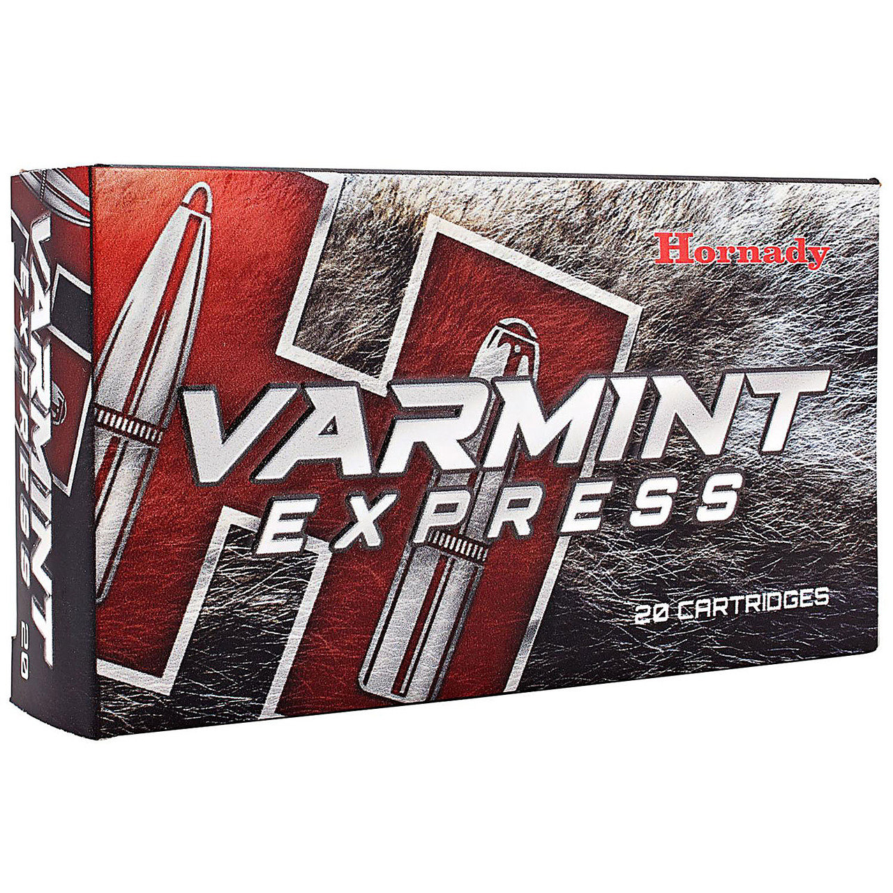 HORNADY VARMINT EXPRESS 223 Rem 55Gr V-MAX Brass Rifle Ammunition | 20 ...