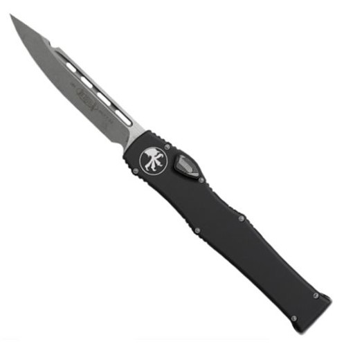 MICROTECH KNIVES 251-1 Halo VI S/E OTF Auto Knife, Black Blade | KYGUNCO