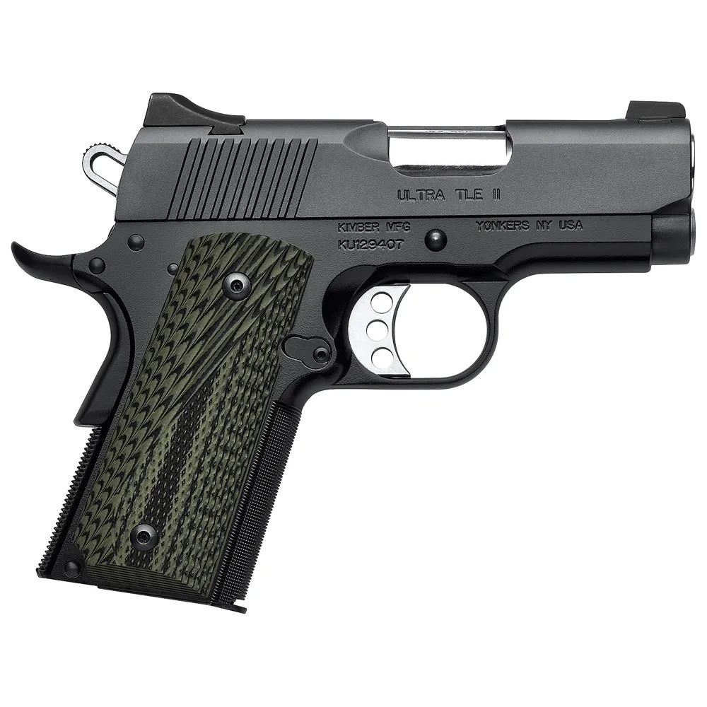 KIMBER Ultra TLE II 1911 45ACP 3" 7rd Pistol w/ Night Sights - Black ...