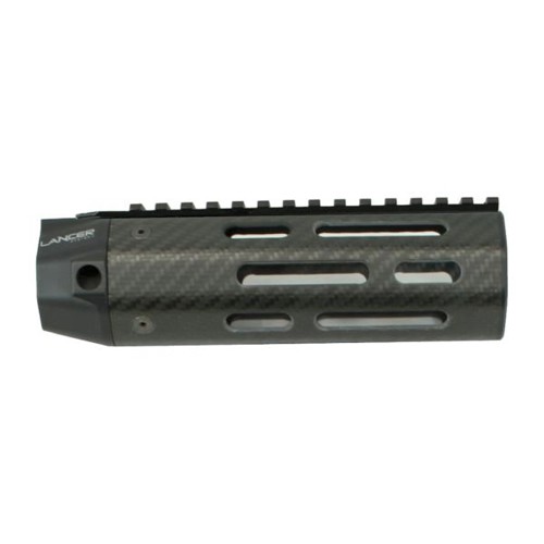 LANCER LCH5 Carbine Length 6ʺ Full Top Rail AR15 Handguard | Black ...