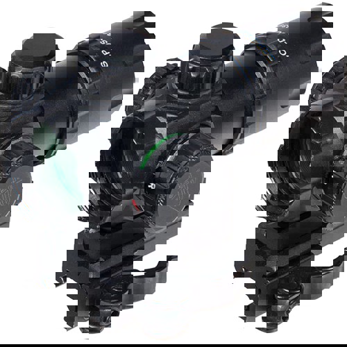 LEAPERS UTG 3.9ʺ ITA Red/Green CQB Dot Sight w/ Integral QD Mount | KYGUNCO