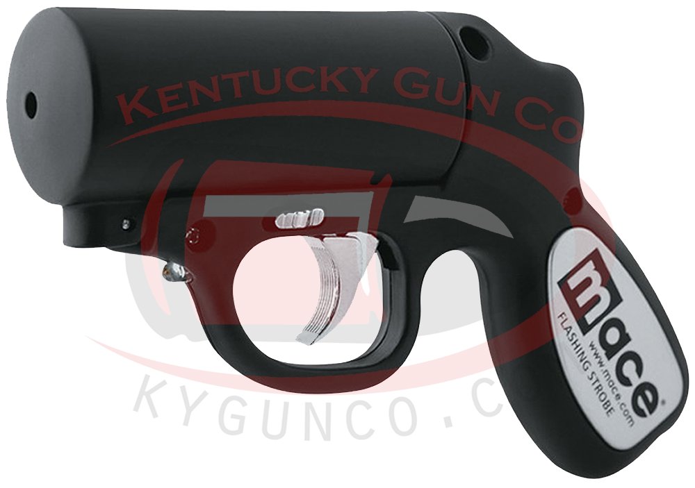 MACE MATTE BLACK PEPPER GUN | KYGUNCO