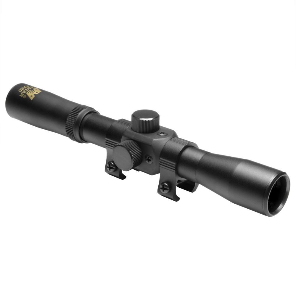 NCSTAR 4X20 CMPT AIR SCOPE BLUE LENS | KYGUNCO