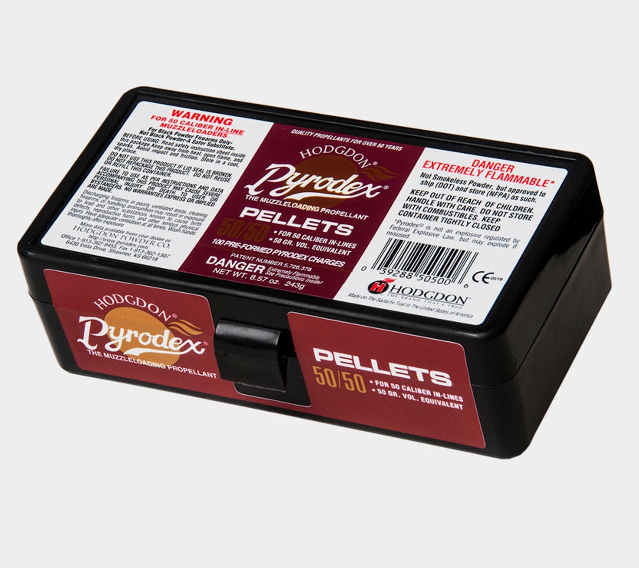 PYRODEX P5050 Pellets 50 Cal / 50 Grain 100 Box | KYGUNCO