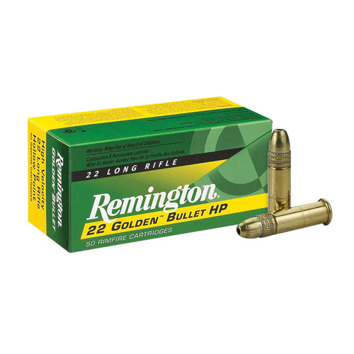 REMINGTON 22 LR Golden Bullet High Velocity 36GR PHP 50rd | KYGUNCO