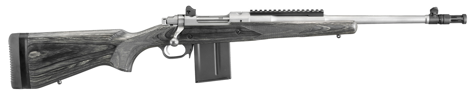 RUGER Gunsite Scout 308 Win 18" 10rd Bolt Rifle w/ Flash Suppressor ...