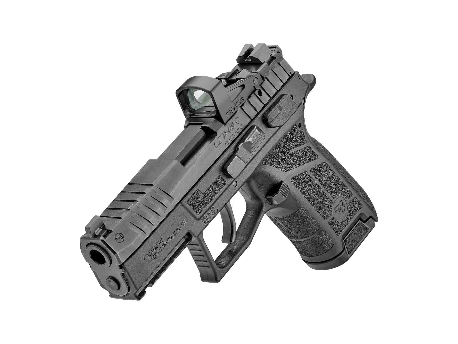 CZ-USA P-09 C Nocturne 9mm 3.74" 15rd - Black